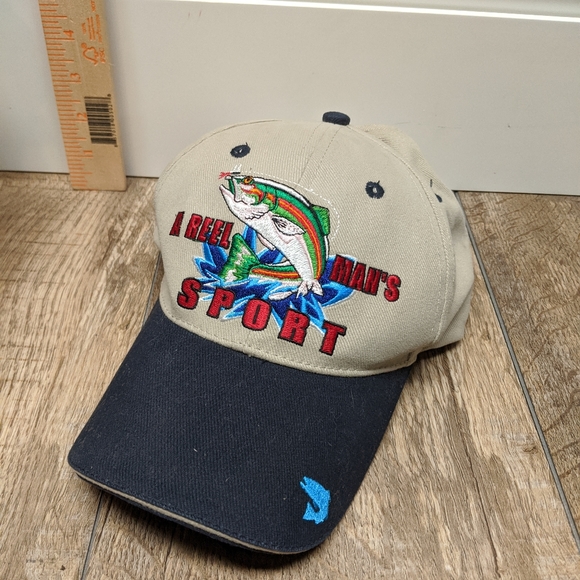 Accessories | Fishing A Reel Mans Sport Hat Cap | Poshmark